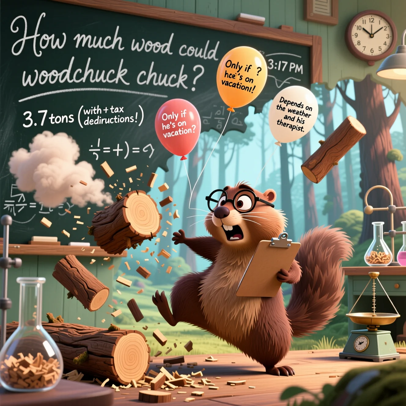 30 Hilarious Comebacks for How Much Wood Could a Woodchuck Chuck 😄