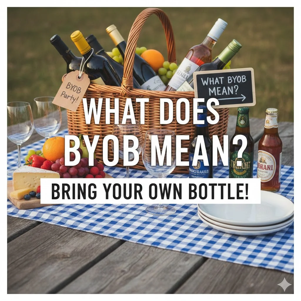 What Does BYOB Mean: Definition, Usage & Examples